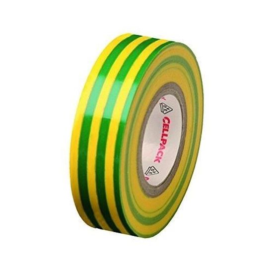 Ruban d'isolation électrique en PVC - CELLPACK - 145796 128 0.15-19-25 ...