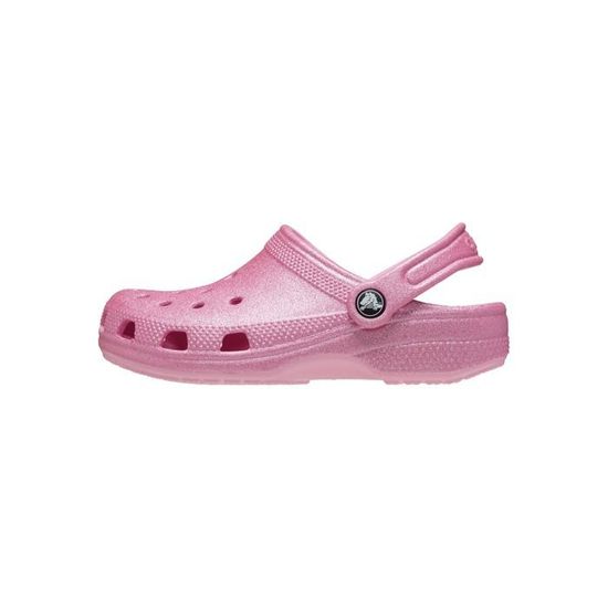 Sabot à Enfiler Crocs Classic Glitter - Rose Brillant Rose brillant ...