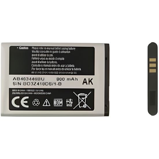 Batterie Origine Samsung AB463446BU (800 mAh) Pour - Cdiscount Téléphonie