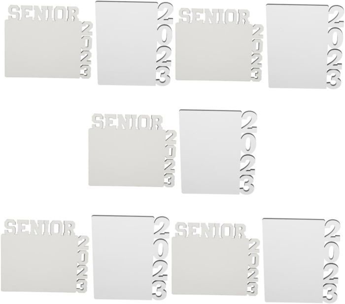 10 Pcs Graduation Photo Frame Graduation Photo Cadre Sublimation Photo ...