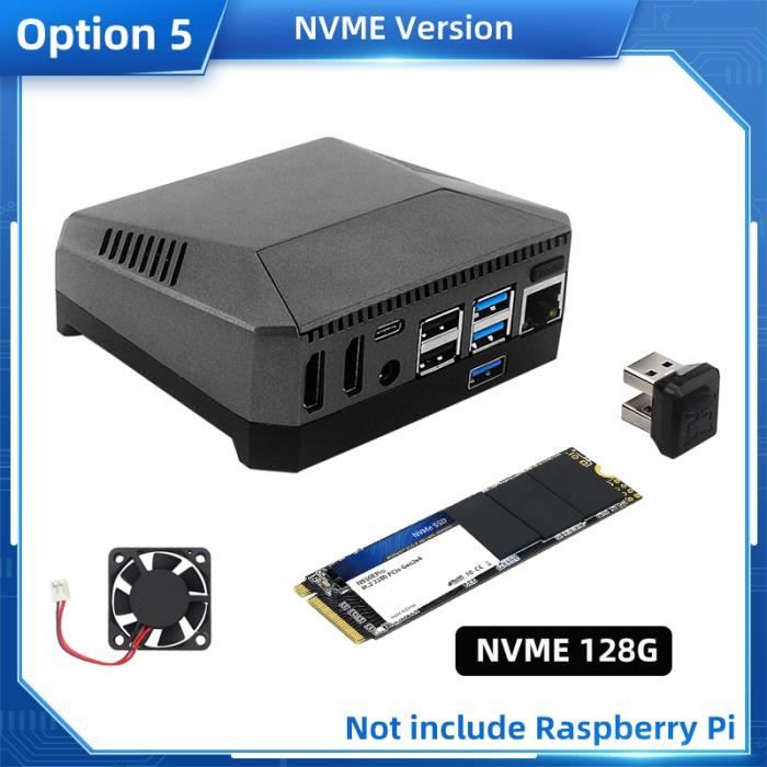 Option 5 - Raspberry Pi 4 Argon M.2, Boîtier Adaptateur Sata Ssd Vers ...