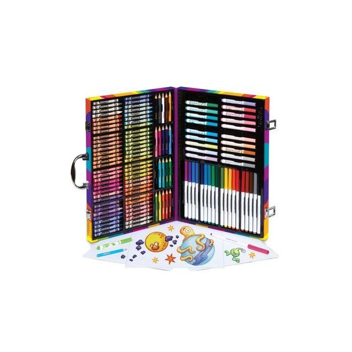 Coffret coloriage enfant – Crayola – 140 crayons - Cdiscount Jeux - Jouets