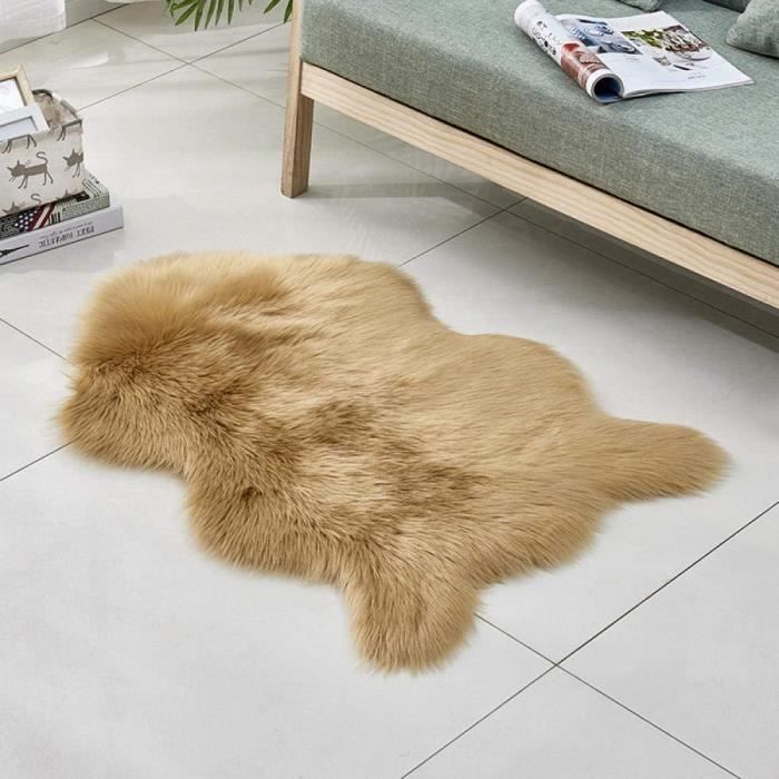 Tapis Peau De Mouton Synthetique
