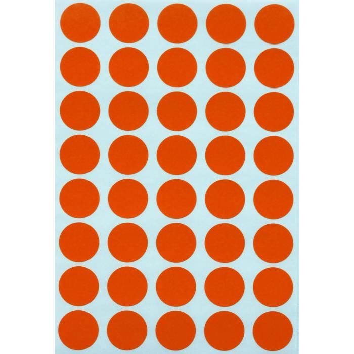 Royal Green Étiquettes Autocollantes Gommettes Environ 2cm (20mm ...