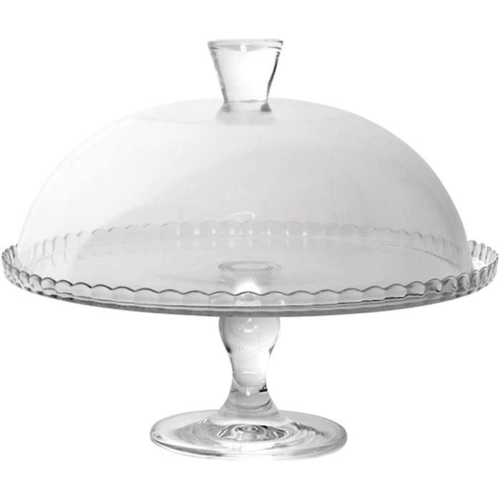 Gâteau Rond en Verre avec Cloche en Verre cod.2195200 cm 28h diam.32 by ...