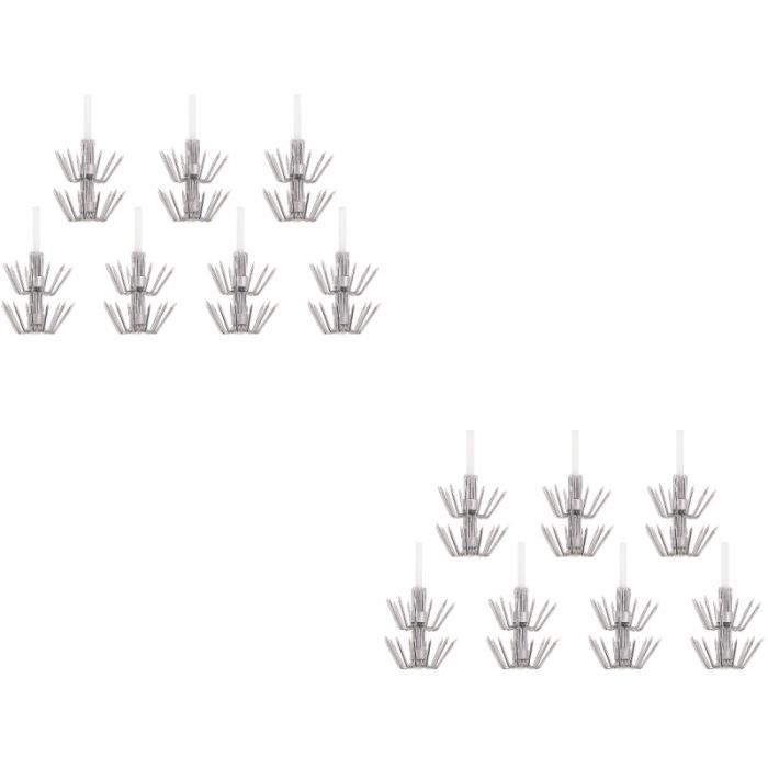 14 PCS Crochet de poisson lumineux de poisson de poisson de plein air ...