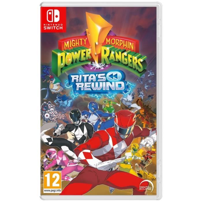 Jeu vidéo - Digital Eclipse - Mighty Morphin Power Rangers: Rita's ...