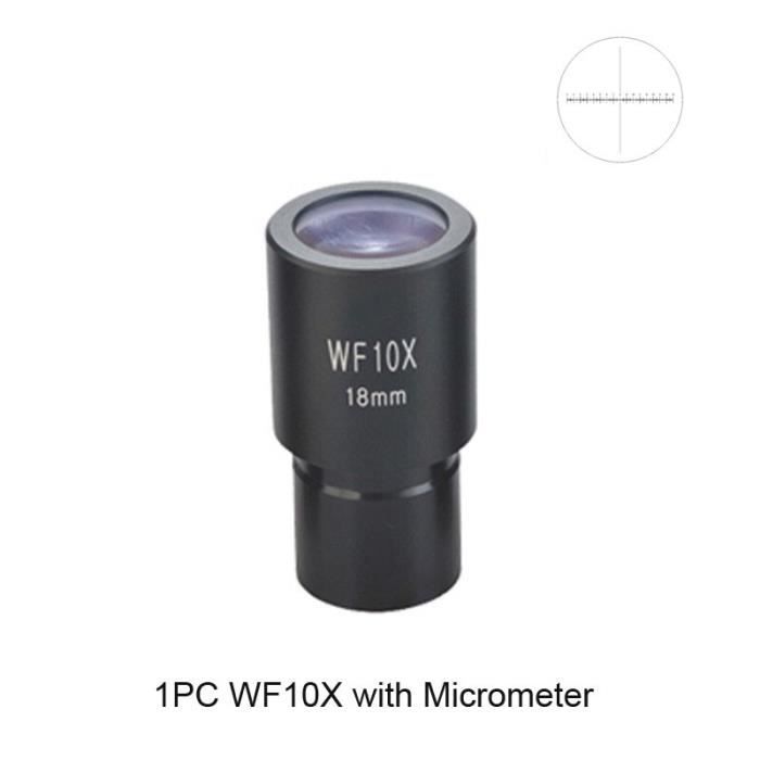 Microscope optique Eysim WF10X avec réticule - Cdiscount Appareil Photo