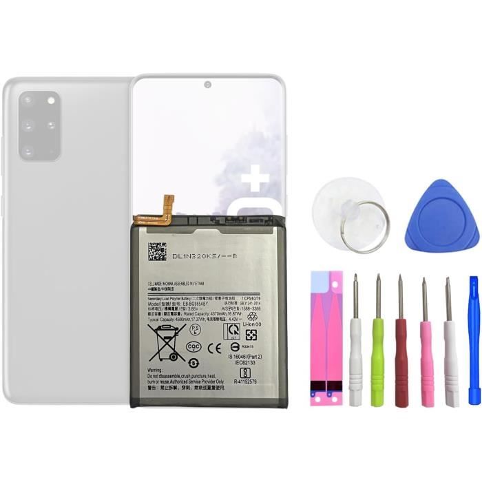 Batterie De Rechange Eb-Bg985Aby Compatible Avec Samsung Galaxy S20 ...
