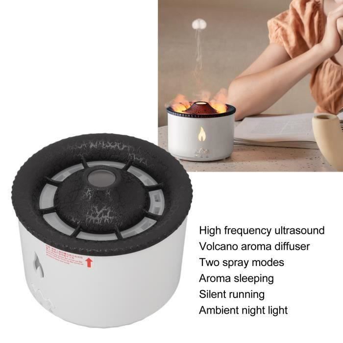 Changan-XIG Humidificateur Diffuseur d'arôme de flamme Seajelly Anneau ...
