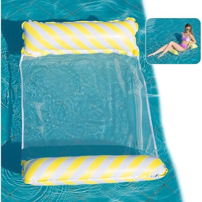 Hamac Gonflable Piscine,Multifonction Hamac Flotteur Bouées Et Matelas ...