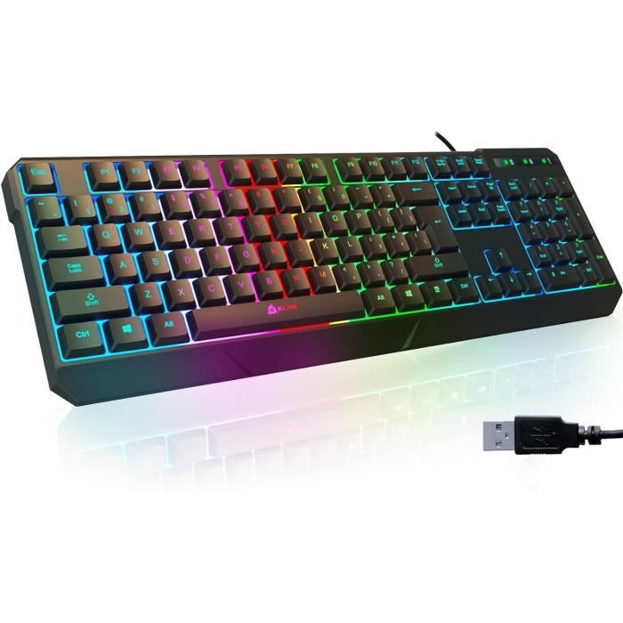 Clavier Gamer Qwerty Anglais - Us Layout[H1157] - Cdiscount Informatique