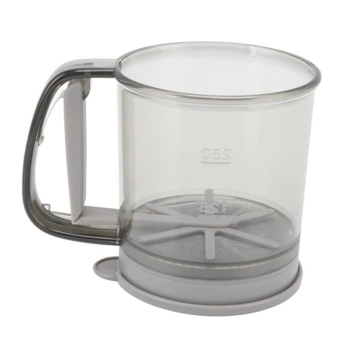 YOSOO Tasse De Passoire De Farine Tamis Farine Tasse Portable Double YOSOO Tasse De Passoire De Farine Tamis Farine Tasse Portable Double