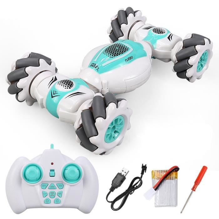 Voiture de cascade RC rotative à 360° ZGEER - Jouet de voiture RC portable - Vert - Cdiscount ...