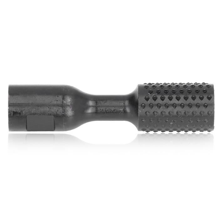 ZJCHAO Meule cylindrique, tige rotative, acier au carbone, dents ...