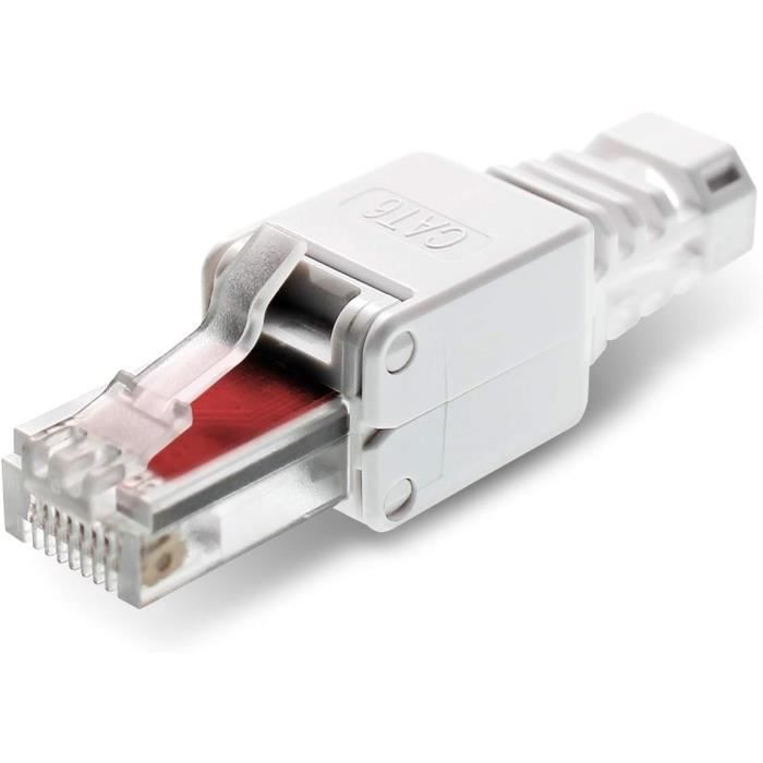 UC-Express Netzwerkstecker RJ45 CAT6 LAN UTP Kabel Stecker - Cdiscount ...