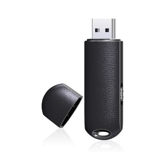 Noir - 4G - Mini lecteur MP3 à clé USB, enregistreur vocal numérique ...
