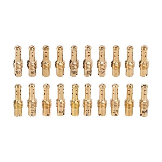 Ashata Jet pilote de carburateur Idle Pilot Jet, 20PCS Carburateur Slow ...
