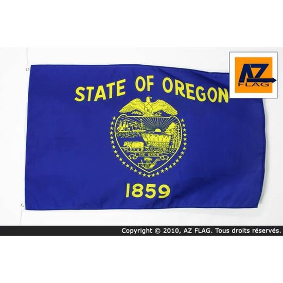 Drapeau Oregon 150x90cm - américain Haute qualité - Cdiscount