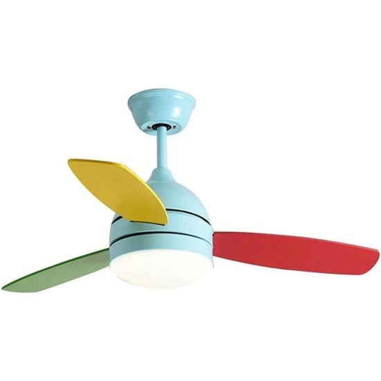 Ventilateur Avec Lumière Pour Chambre D'Enfant Restaurant Ventilateur ...