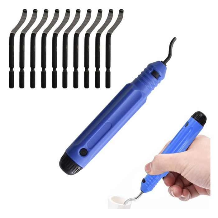 Outil d'ébavurage+10 lames rechanges 151 mm stylo ébavurage ebavureur ...