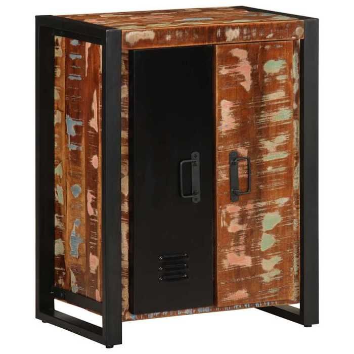 Buffets x bahuts - Qqmora - Buffet multicolore 55x35x70 cm bois massif récupération - OM19609 ...