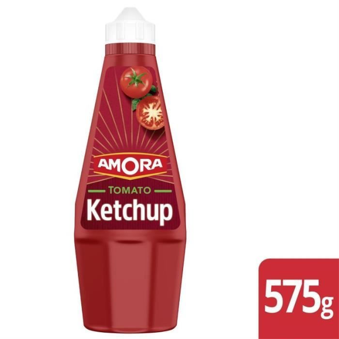 AMORA - Ketchup Top Up 575G - Lot De 4 - Cdiscount Au quotidien