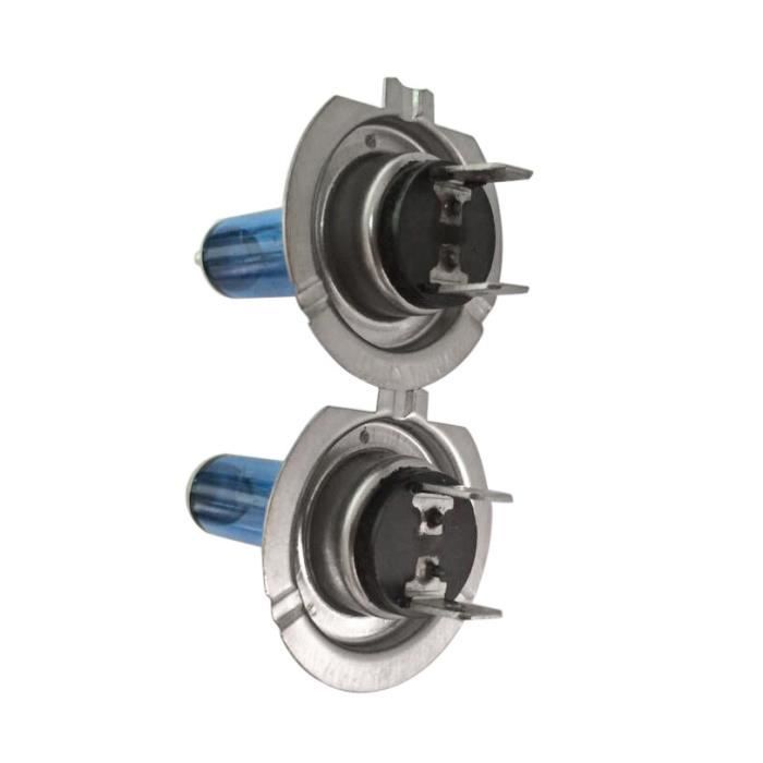 2 pcs 12 V Xénon lumineux H7 55 W 6000 K gaz halogène phare blanc lampe ...