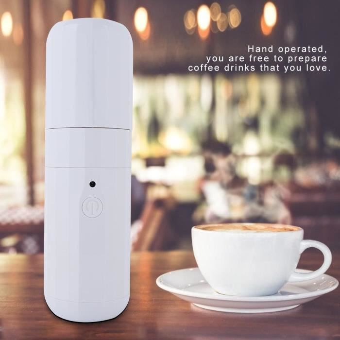 Mini machine à café manuelle portative expresso voyageur USB ...