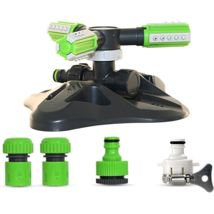 Ensemble Système Arrosage Arroseurs 3 Bras Arroseurs Pelouse Arroseurs ...