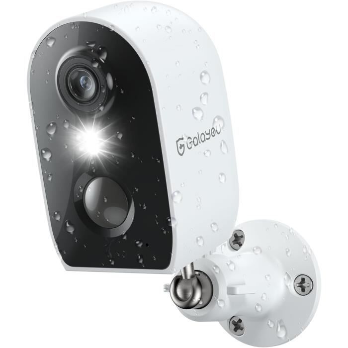 Camera Surveillance Wifi Exterieure Sans Fil Batterie - 2K Caméra De Surveillance Extérieur ...