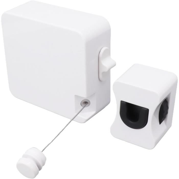 Corde À Linge Rétractable, 19,7 Pieds En Acier Inoxydable, Ligne À ...