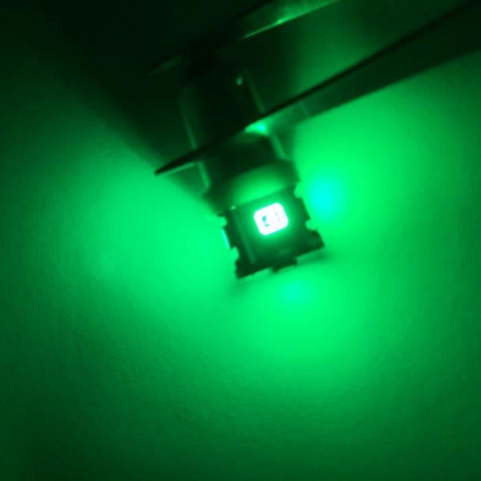 Vert émeraude - récepteur d'équipement Vintage et Machine à Pinball, éclairage LED à baïonnette ...