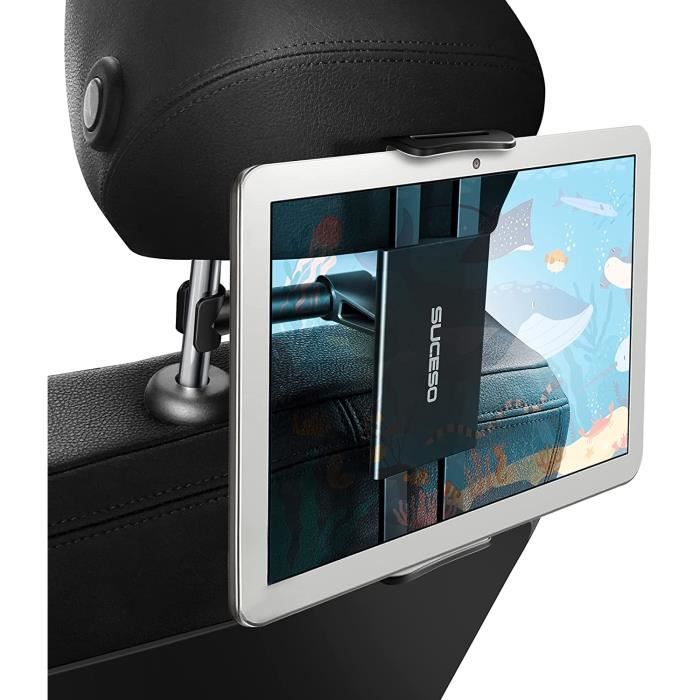Support Tablette Voiture Appui Tête Porte Tablette Voiture Rotation à ...