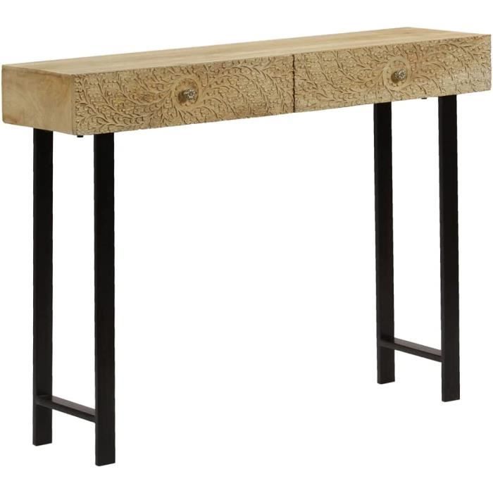 Table de Console Table d'appoint Meuble de Chambre à Coucher Couloir ...