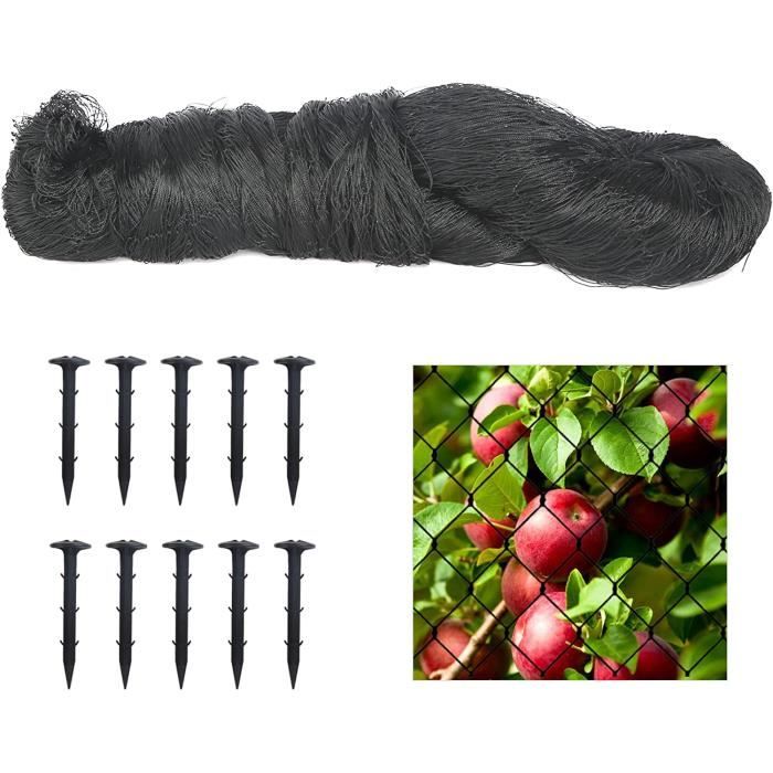 Filet de Protection Contre Les Oiseaux 15 x 15 m, Filet de Protection Contre Les Oiseaux ...