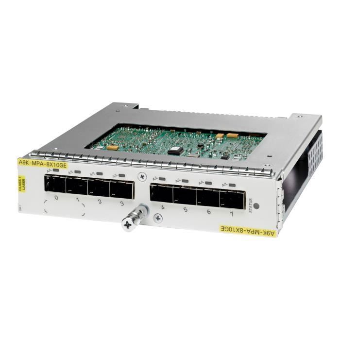 Cisco ASR 9000 Series 8-port 10-Gigabit Ethernet Modular Port Adapter ...