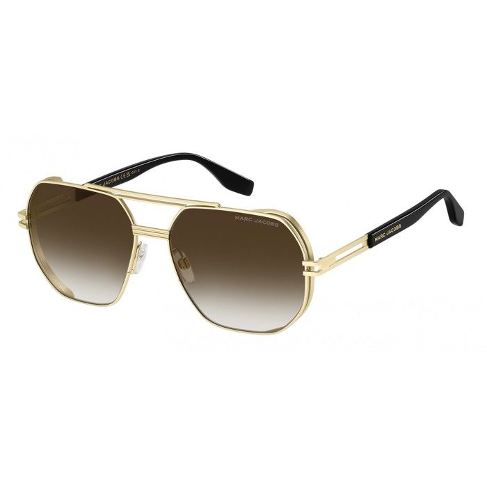 Lunettes de Soleil MARC JACOBS MARC 784/S 60/16/145 0NZ MATTE GOLD ...