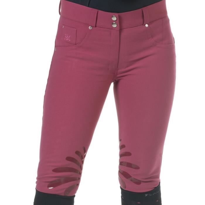 Pantalon équitation femme Flags&Cup Maria - fuchsia - 36 - Cdiscount Sport