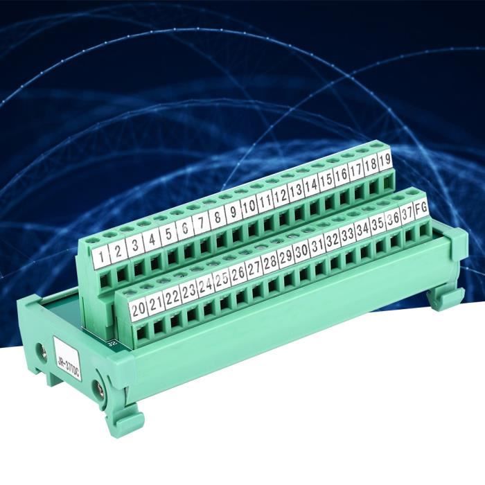 SALALIS Connecteur de bornier Connecteur de fil de bornier, Module PLC ...