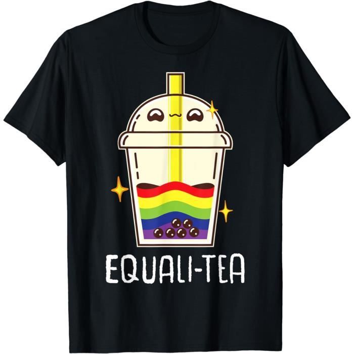 Equalitea Bubble Tea Mug Boba Tea Milk Gay LGBT Pride Kawaii T-Shirt89 ...