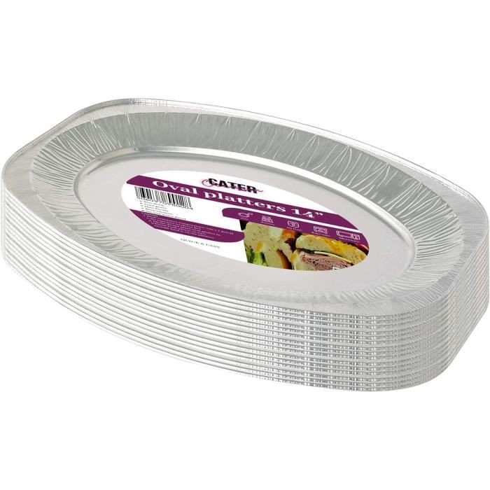 Grand plateau de service jetable – Plateaux en aluminium pour ...