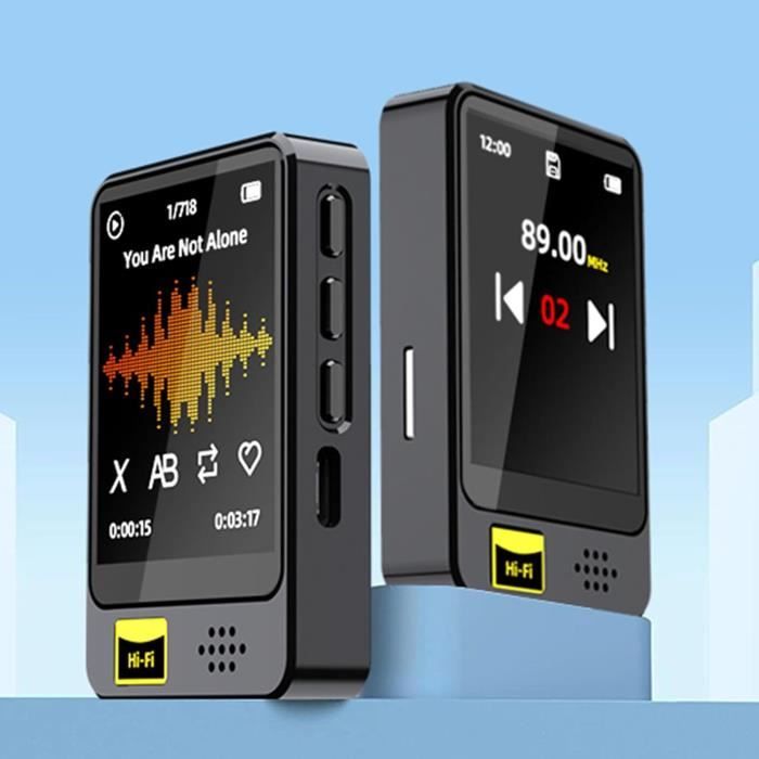 Lecteur De Musique Mp3 Portable, Miini Bluetooth Lecteur De Musique Mp3 ...