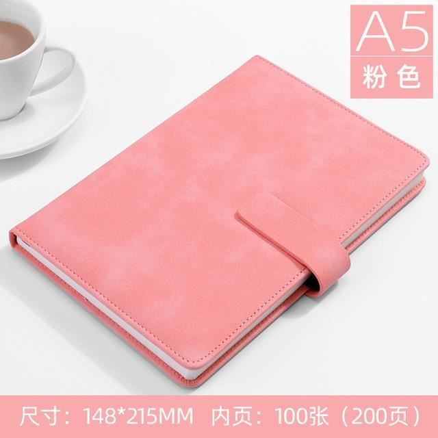 CARNET DE NOTES,A5 pink-A5--Bloc-notes A5 Avec Logo Imprimé ...