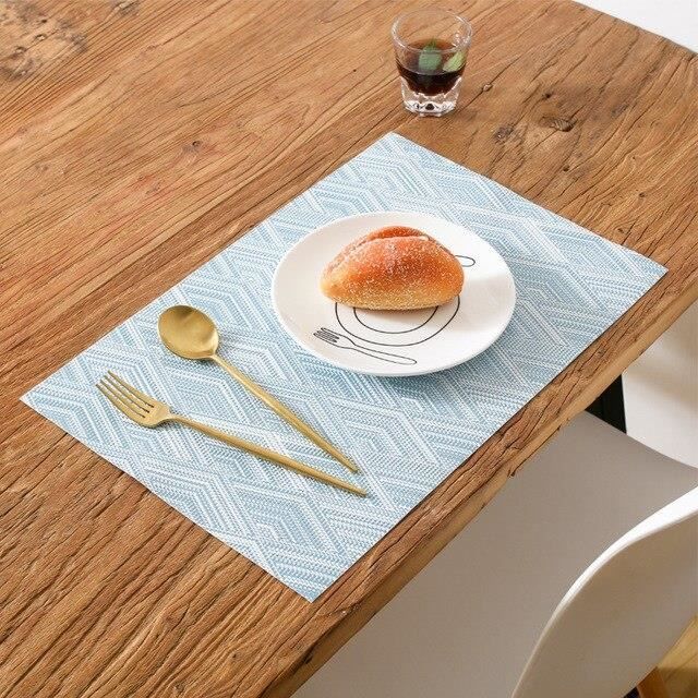DESSOUS DE VERRE - DESSOUS DE BOUTEILLE,blue-4 Pcs--Napperons lavables ...