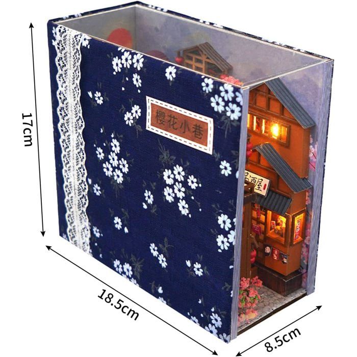 Cuteefun Puzzle 3D Bois, Kit de Modèle DIY pour Coin Lecture, Objet ...