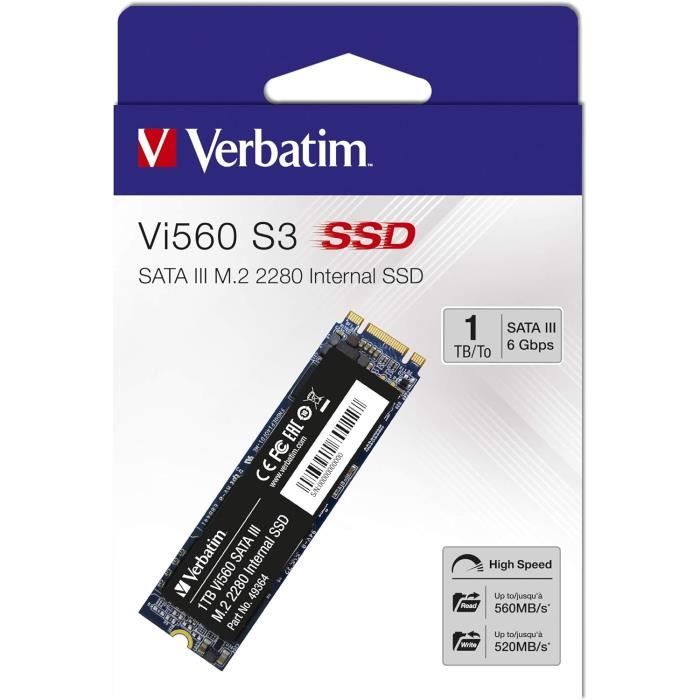 Vi560 S3 M.2 Ssd - Ssd Interne 1Tb - Solid State Drive - Interface Sata ...