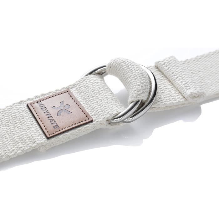 Ceinture De Yoga Avec Anneaux En Métal, Sangle De Yoga Pour Débutants ...