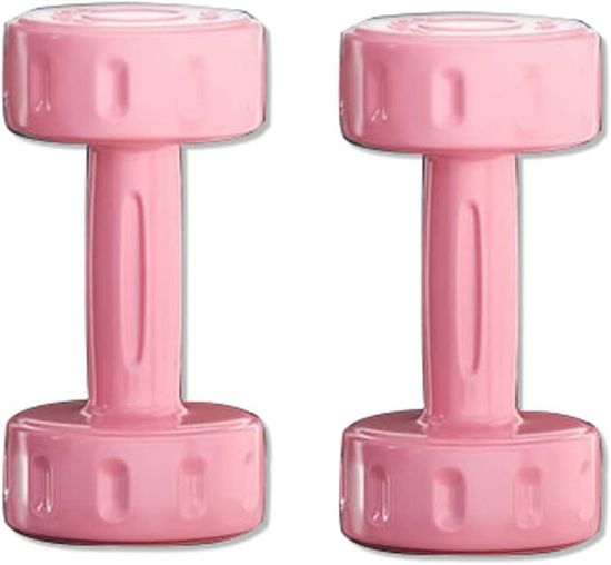 Pink 2Pièces Haltères Fitness Haltères Antidérapant Musculation ...