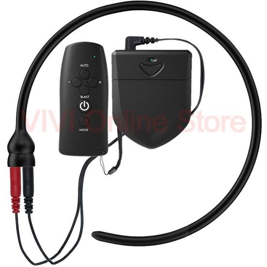 (Penis plug kit D)Taser – godemichet Anal à décharge électrique pour homme, stimulateur de ...